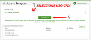 Facturación Gasolineras BP México